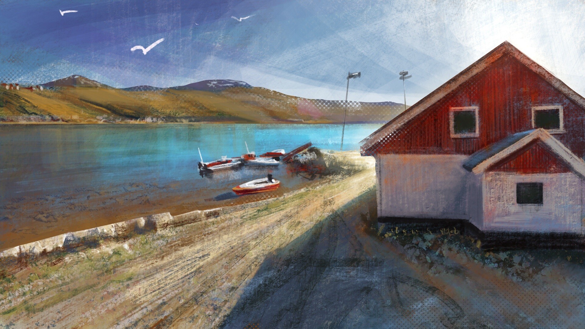 ArtStation - My google maps trip