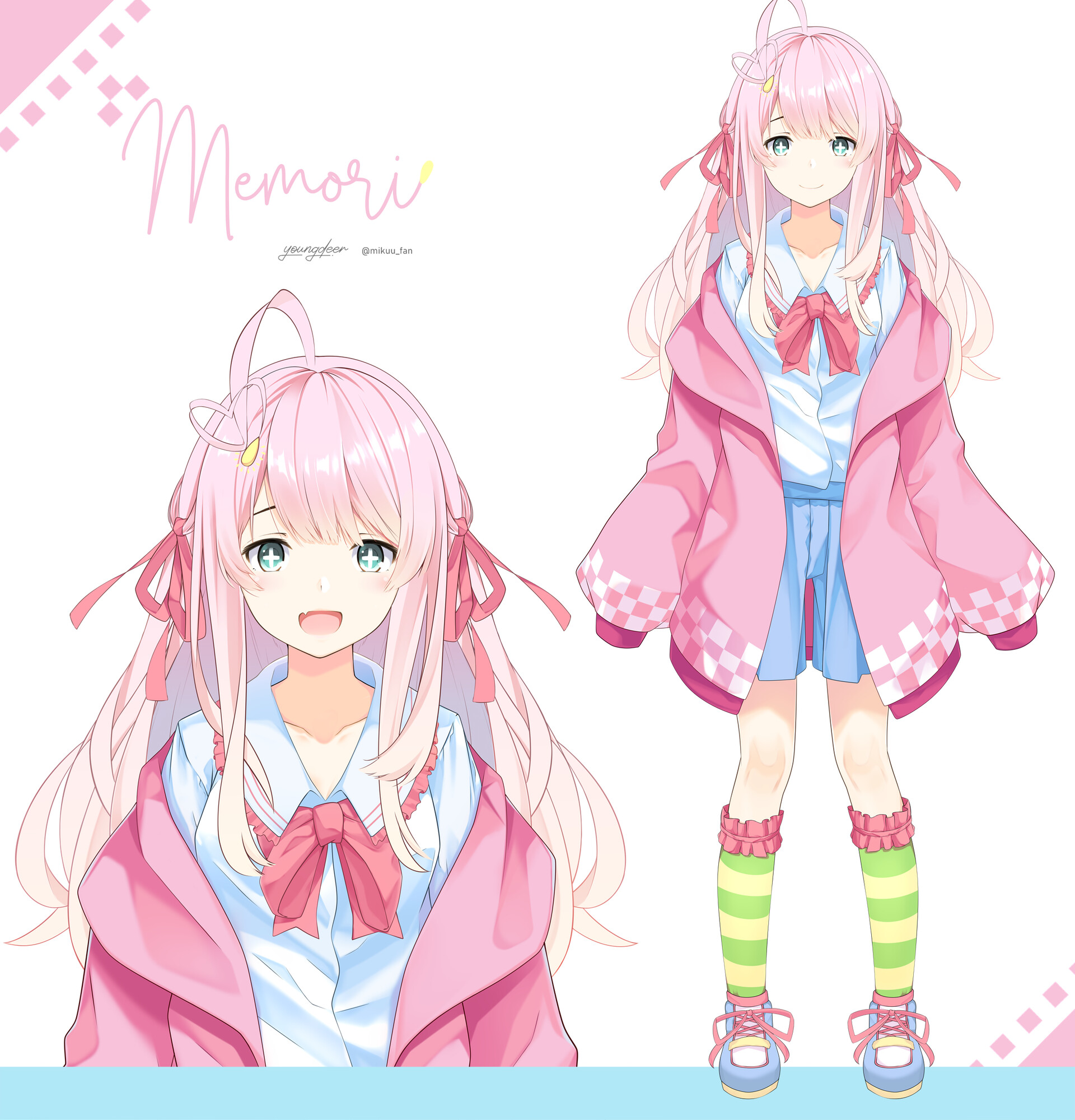 ArtStation - Vtuber Model 「Memo」