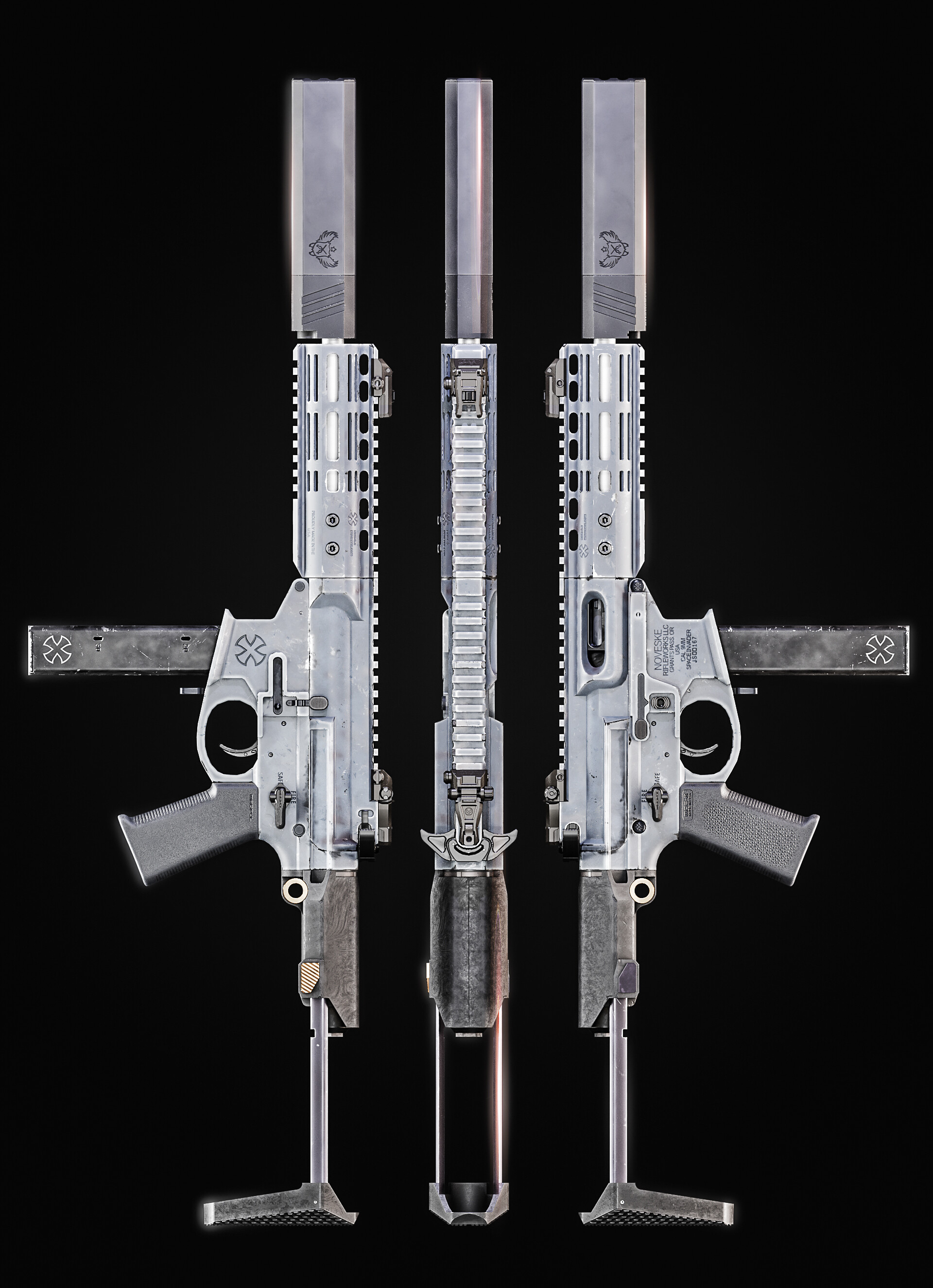 Christian Shoup - Noveske Space Invader 9mm SBR