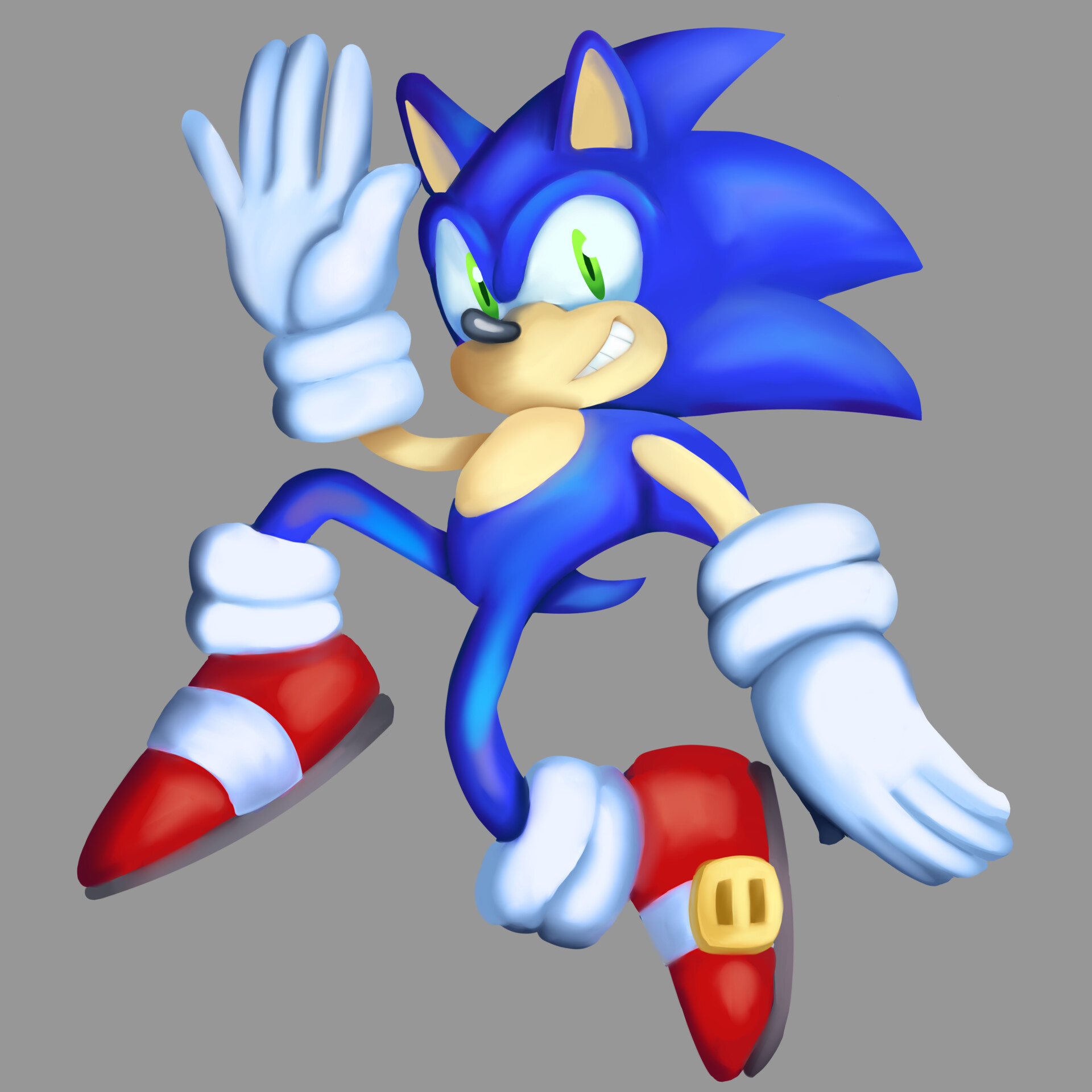 ArtStation - Sonic Painting 1