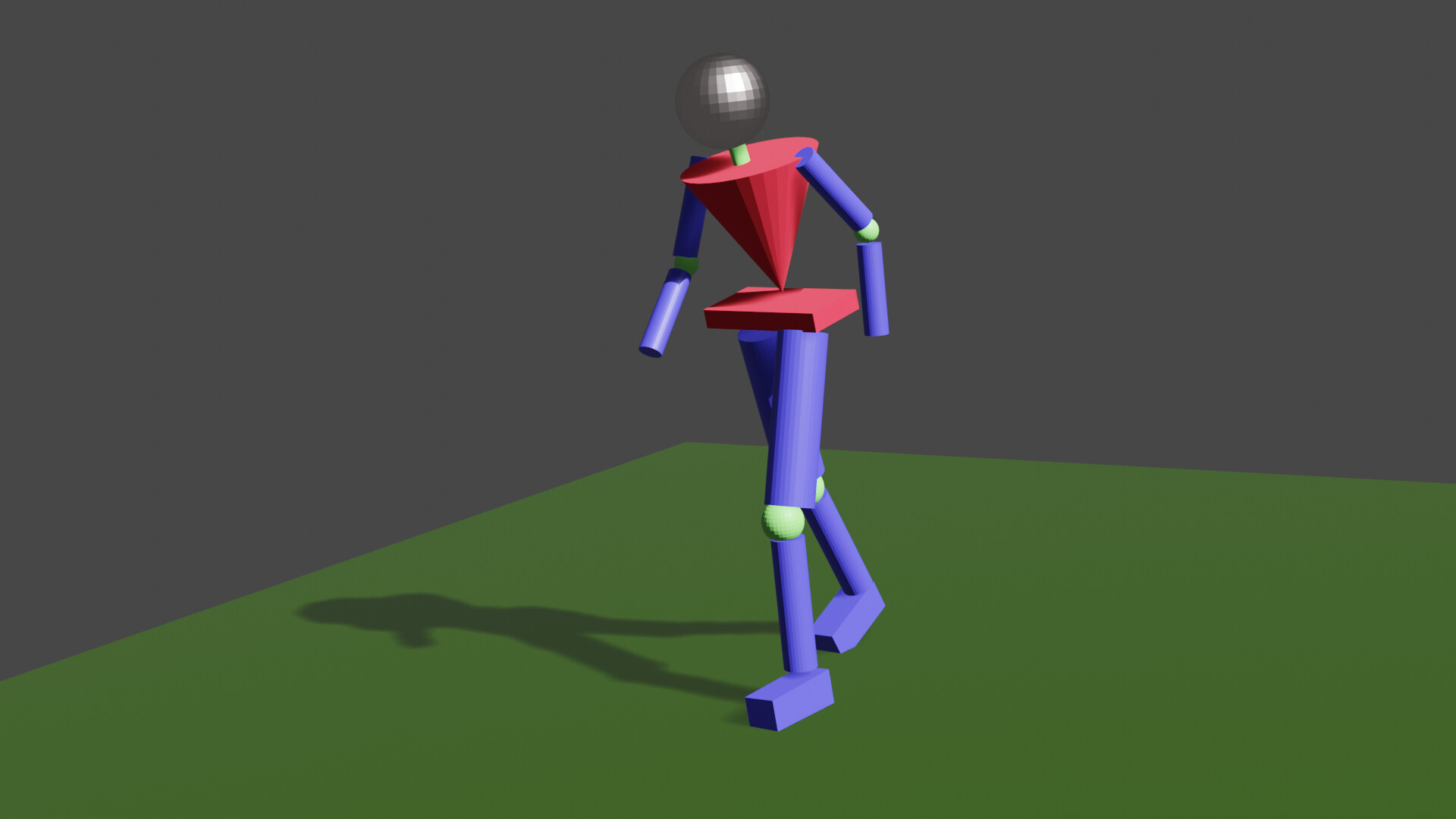 ArtStation - Geometry/Pose study (Practice Piece)