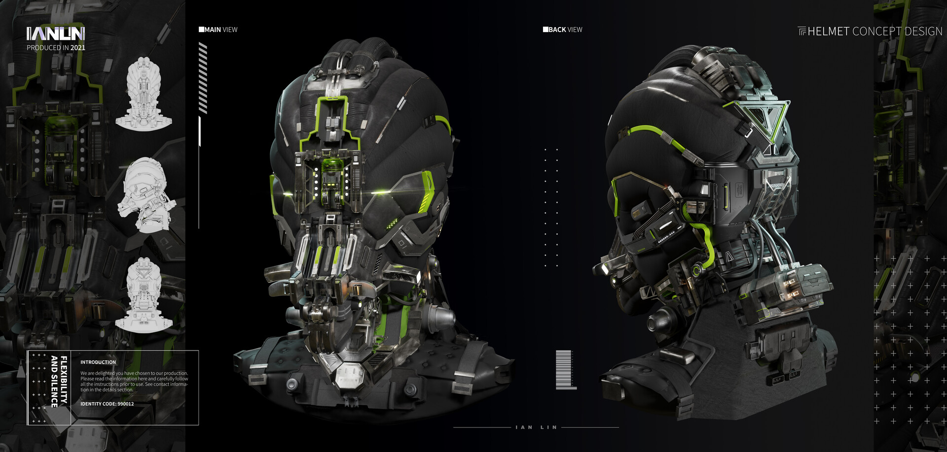 ArtStation - helmet design