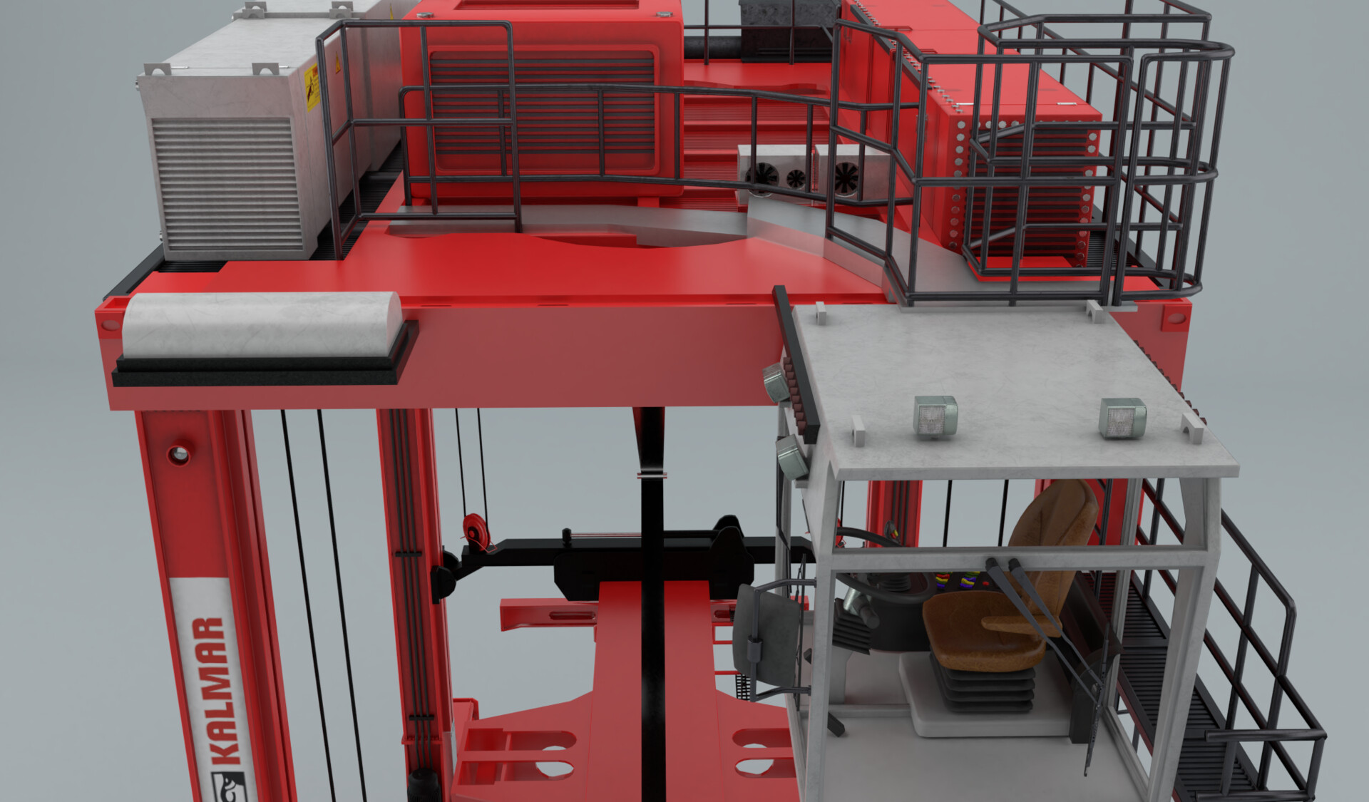 Kalmar Hybrid Straddle Carrier Sets New Standard For Fuel