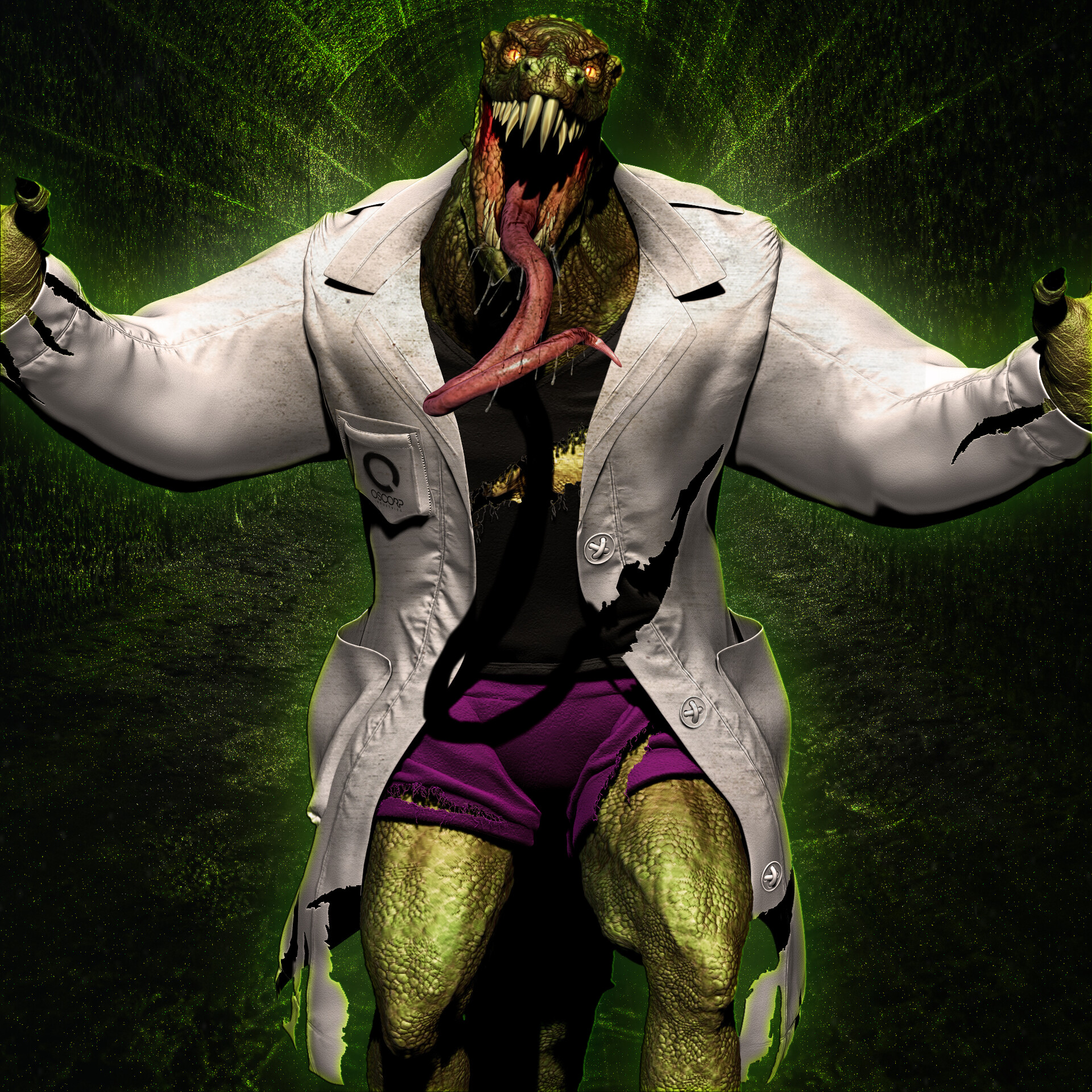 ArtStation - The Lizard