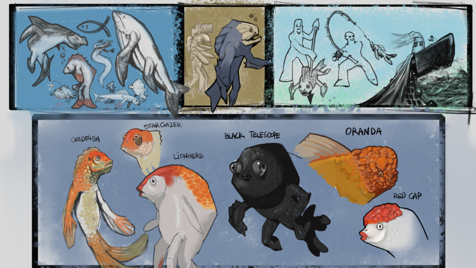 ArtStation - fishmen