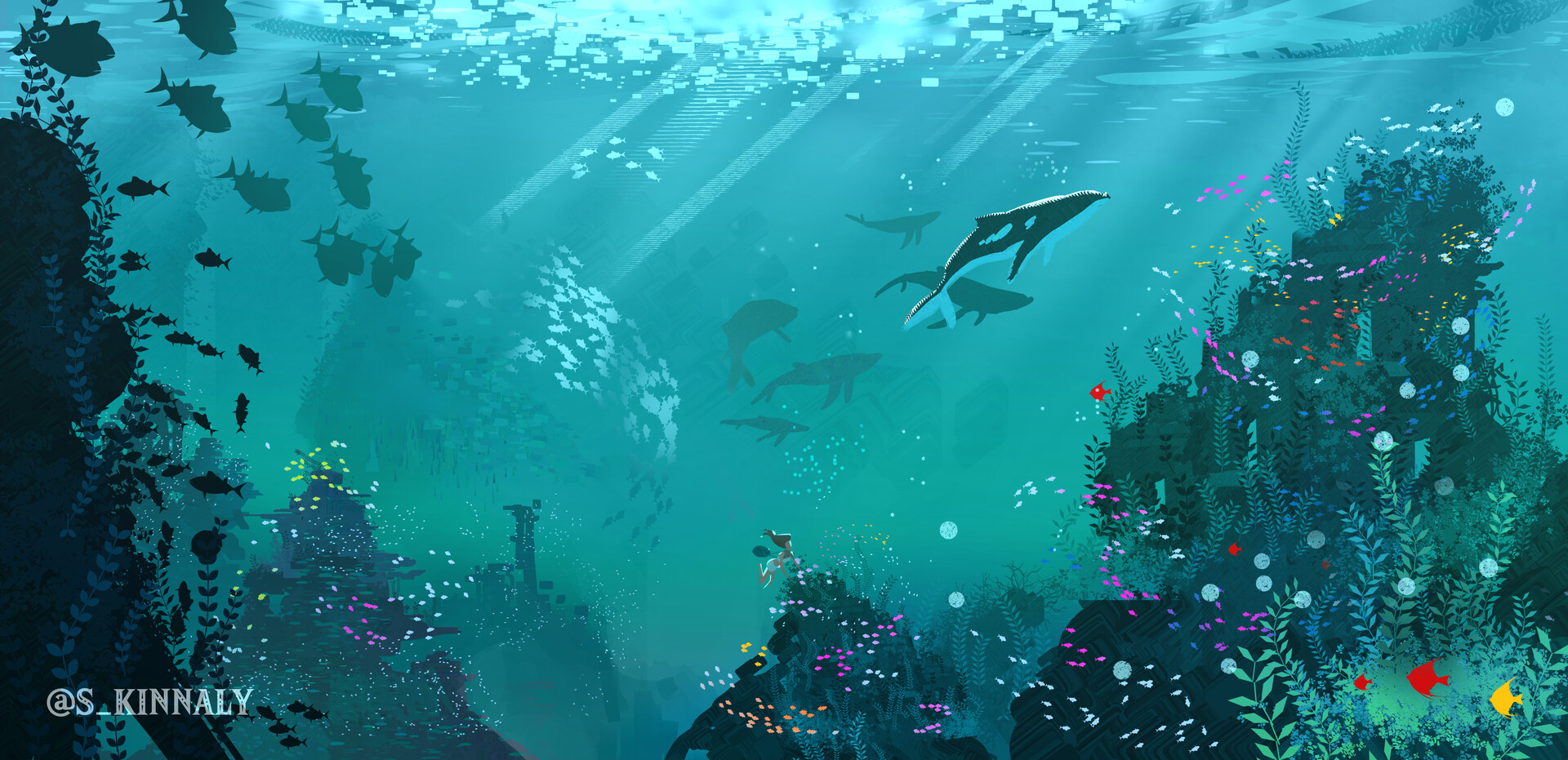 ArtStation - Sea Life