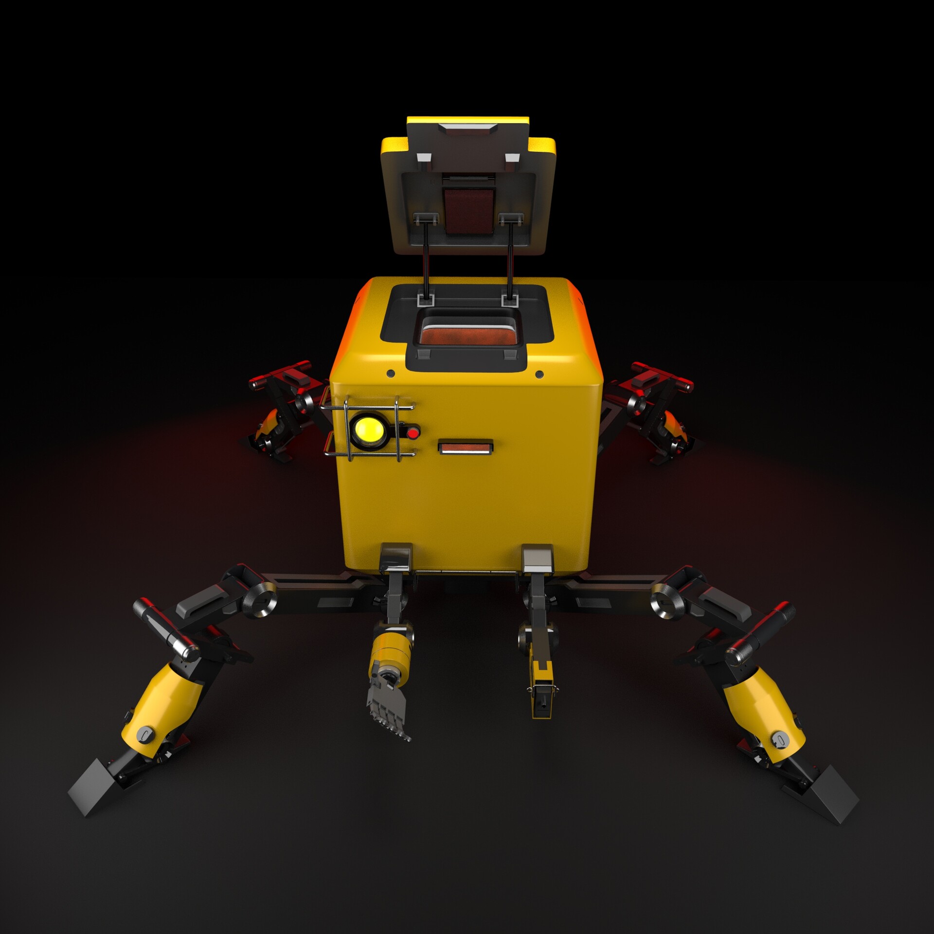 ArtStation - BOX MACHINE ( 3D MODELLING )