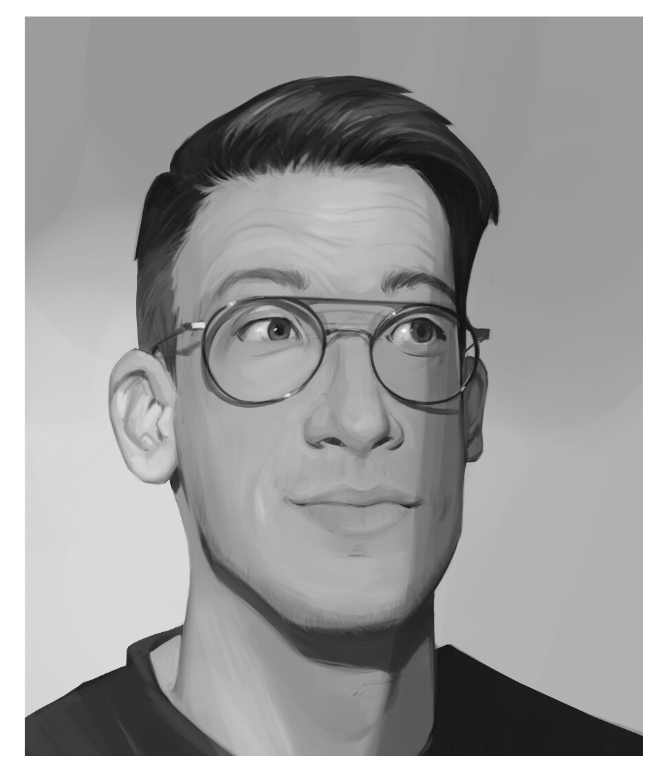 ArtStation - Greyscale Faces