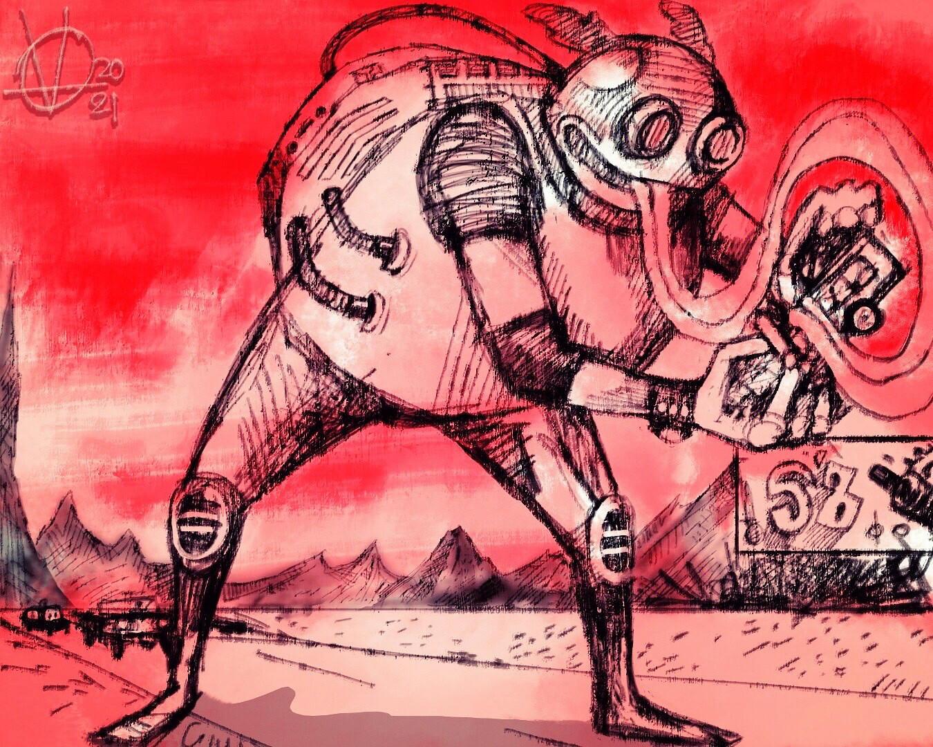 ArtStation - squeezing you🤛🏻🤏👾