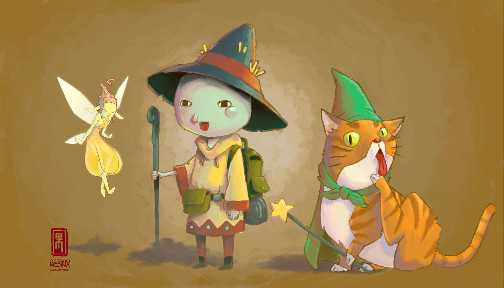 ArtStation - Fairy & Cat Tales