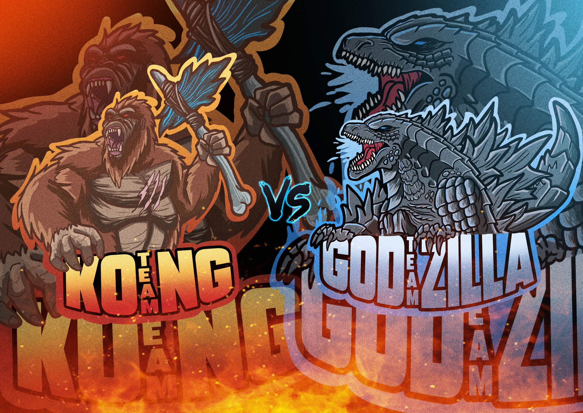 Artstation Godzilla Vs Kong