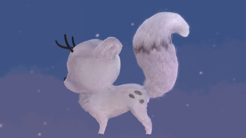 how to draw a deer fox