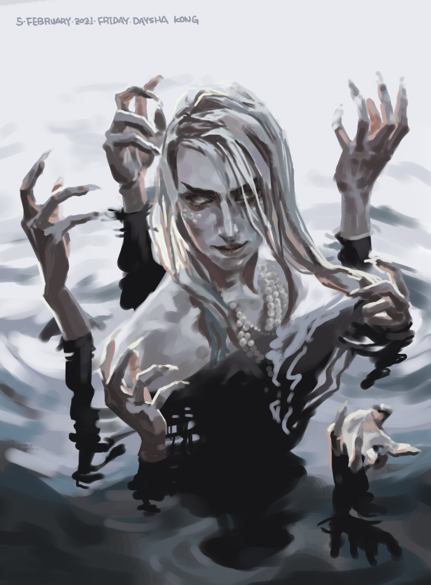 ArtStation - A water deity