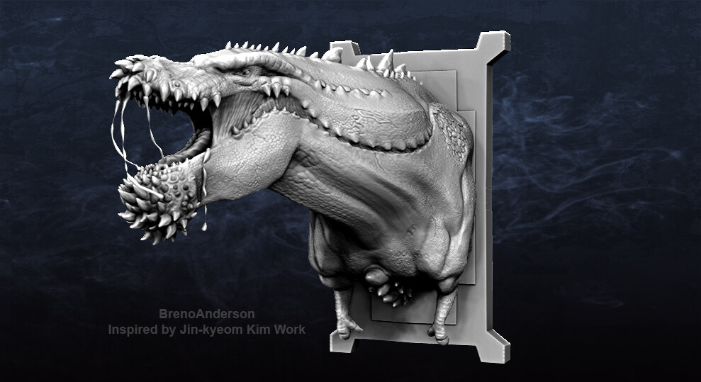 ArtStation - Deviljho from Monster Hunter