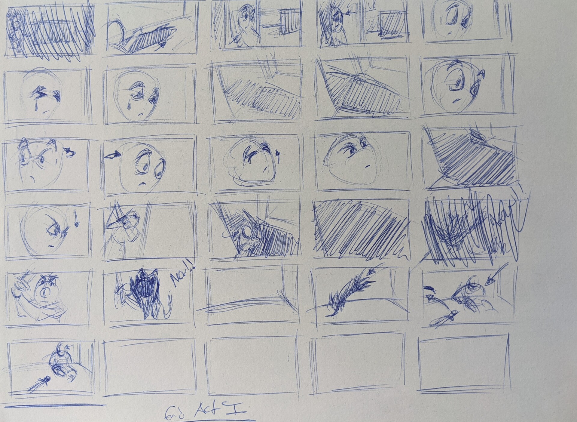 Nick Darrow Artworks - Midnight Snack, an Animatic Short