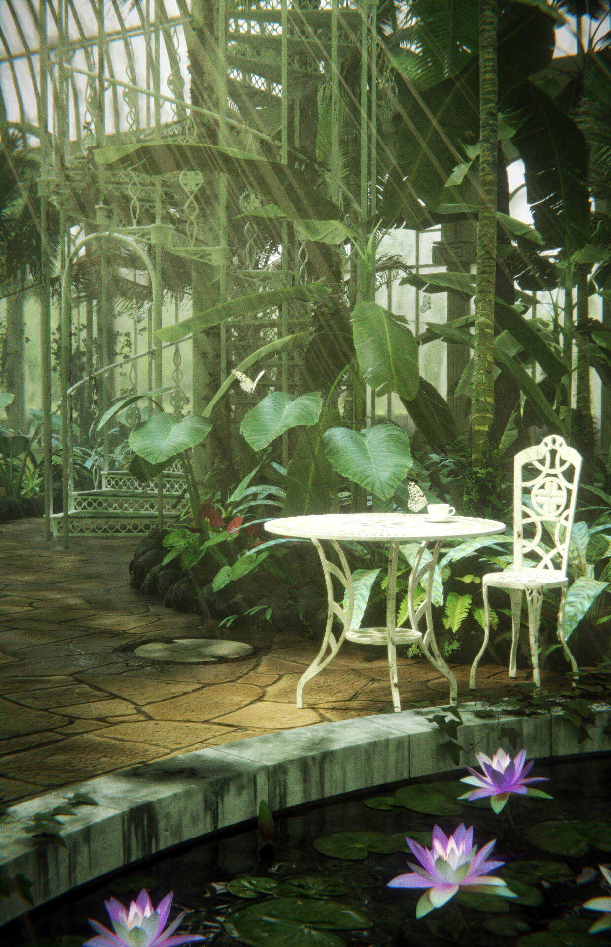 ArtStation - Botanical garden