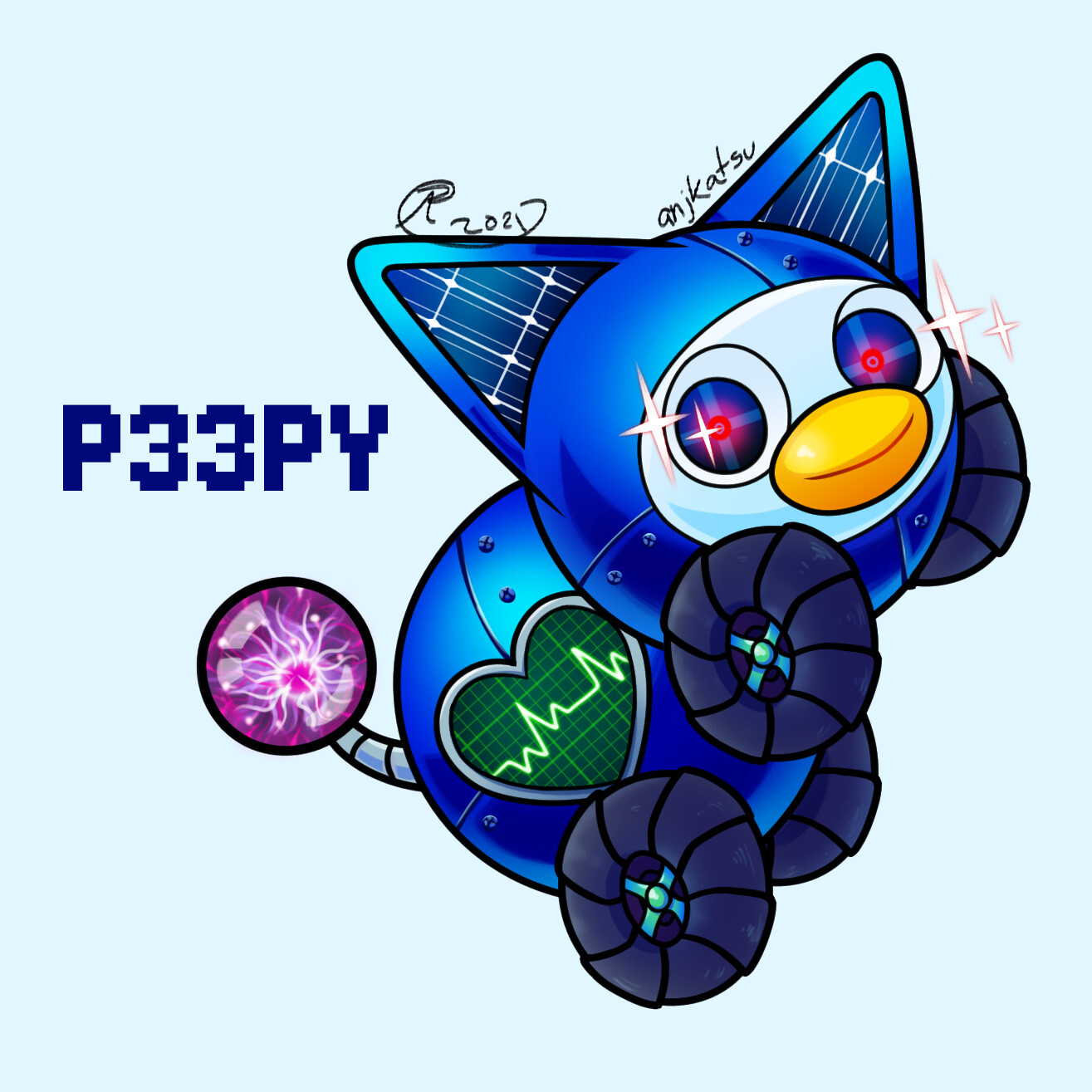 ArtStation - Itemlabel Emerald Peepy Contest - P33PY