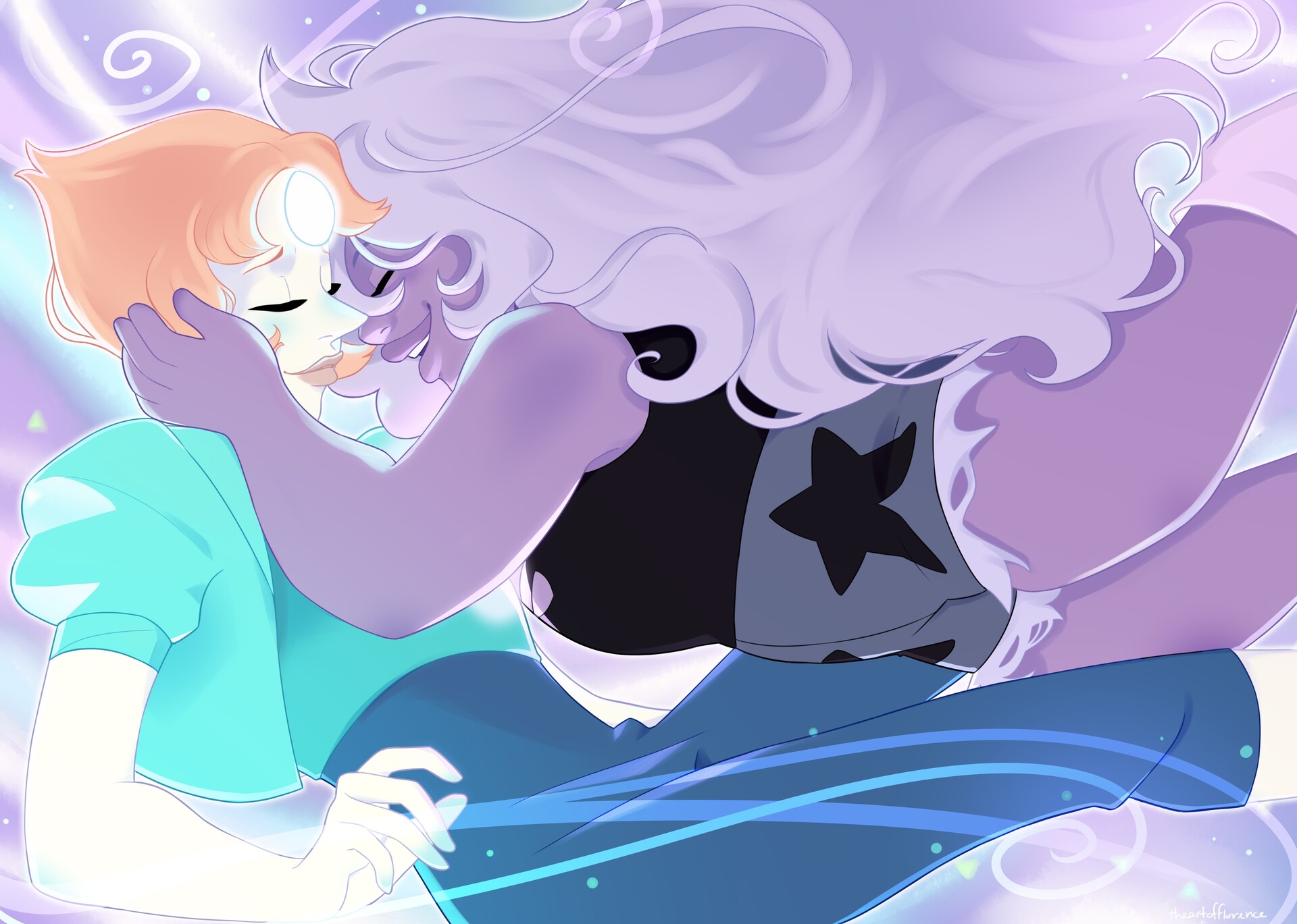ArtStation - Amethyst and Pearl