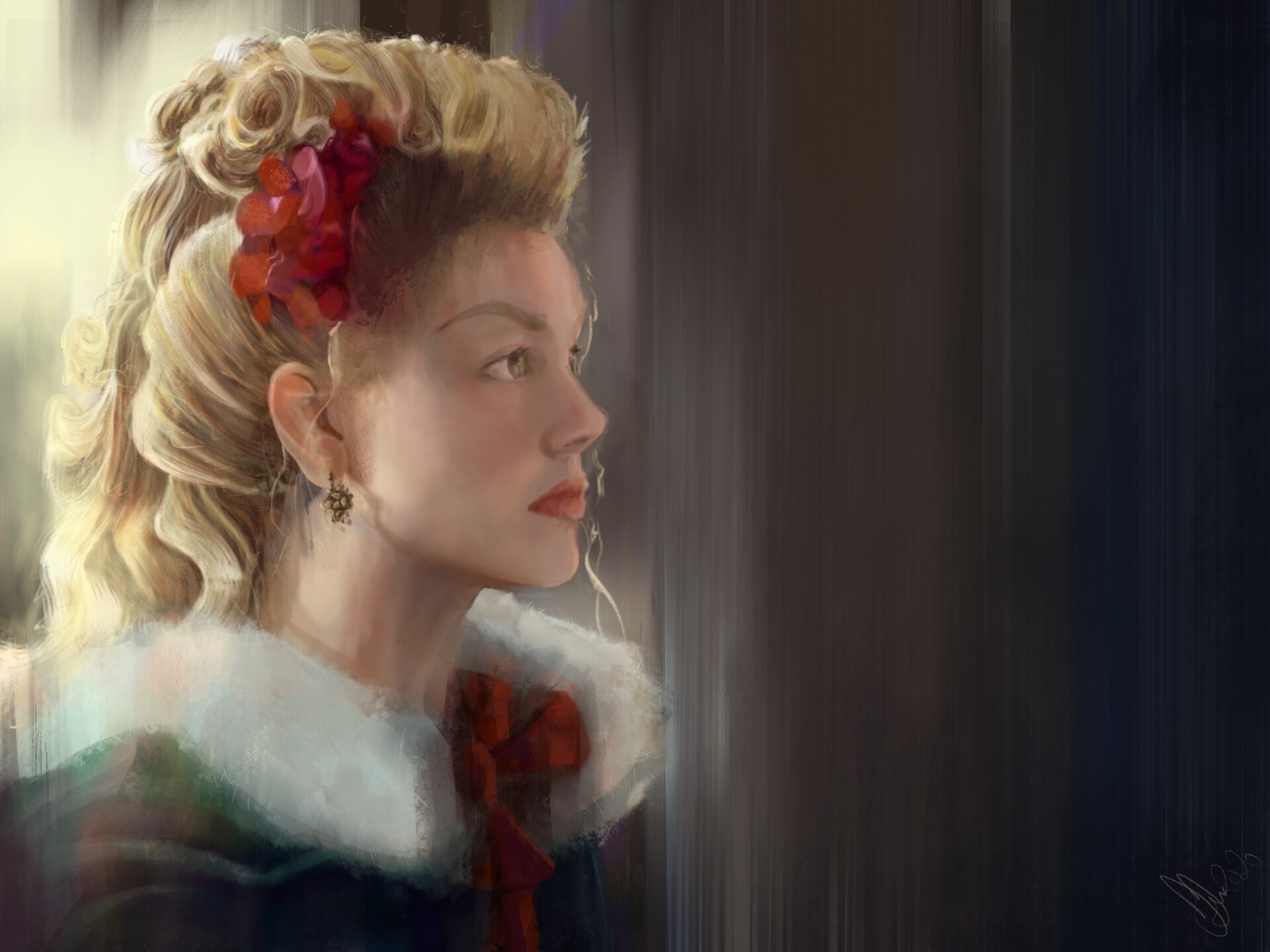 ArtStation - Portrait of Catherine