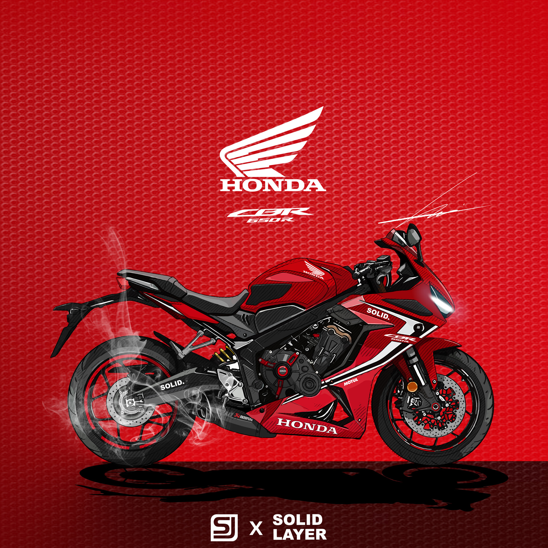 ArtStation - Honda CBR650R