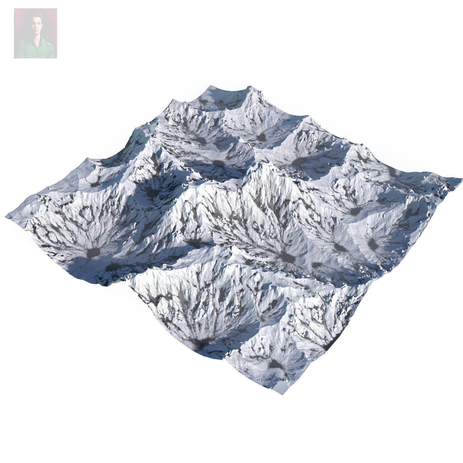 ArtStation - Icy Mountains