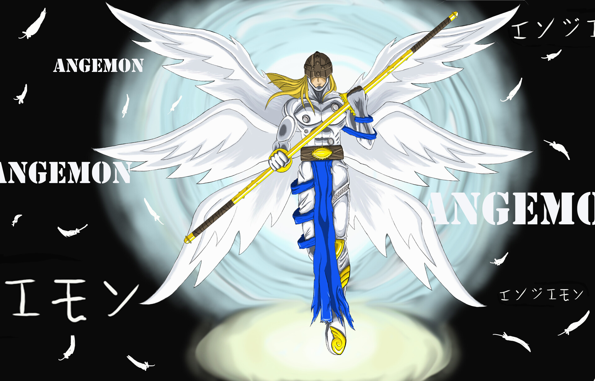 ArtStation - ...Angemon!!!