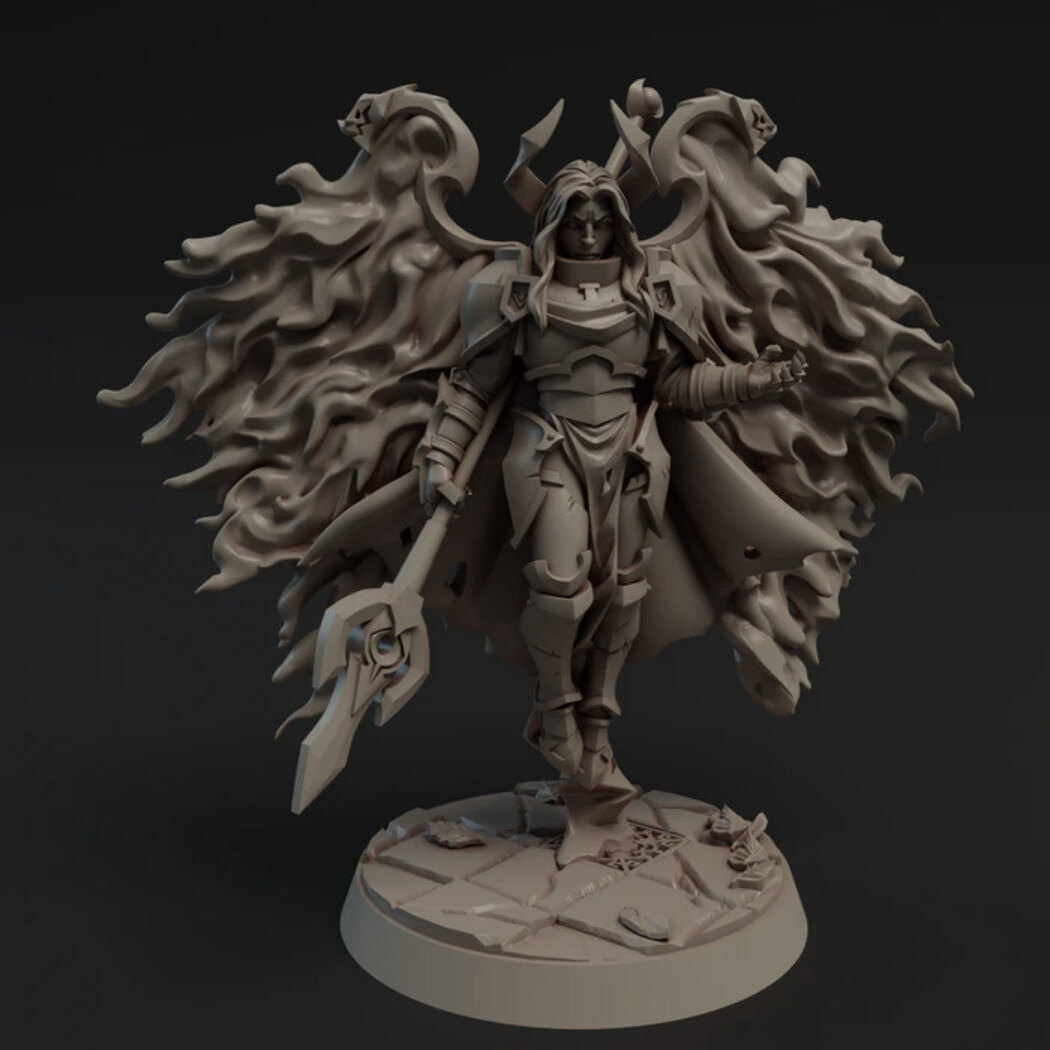 ArtStation - Fire Angel