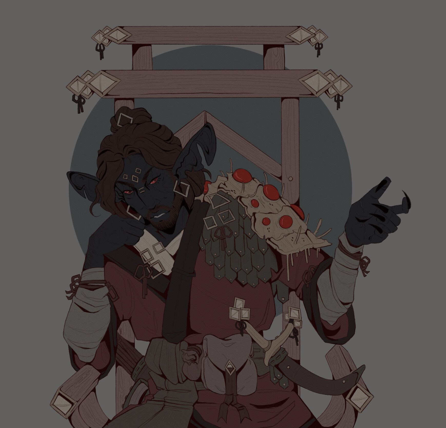 ArtStation - NPC Character illustration - Sulhevanein