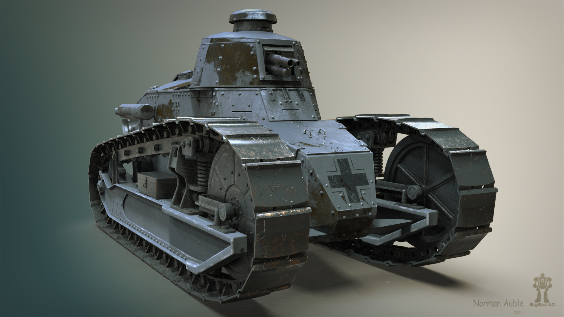 Norman Auble - Renault FT-17