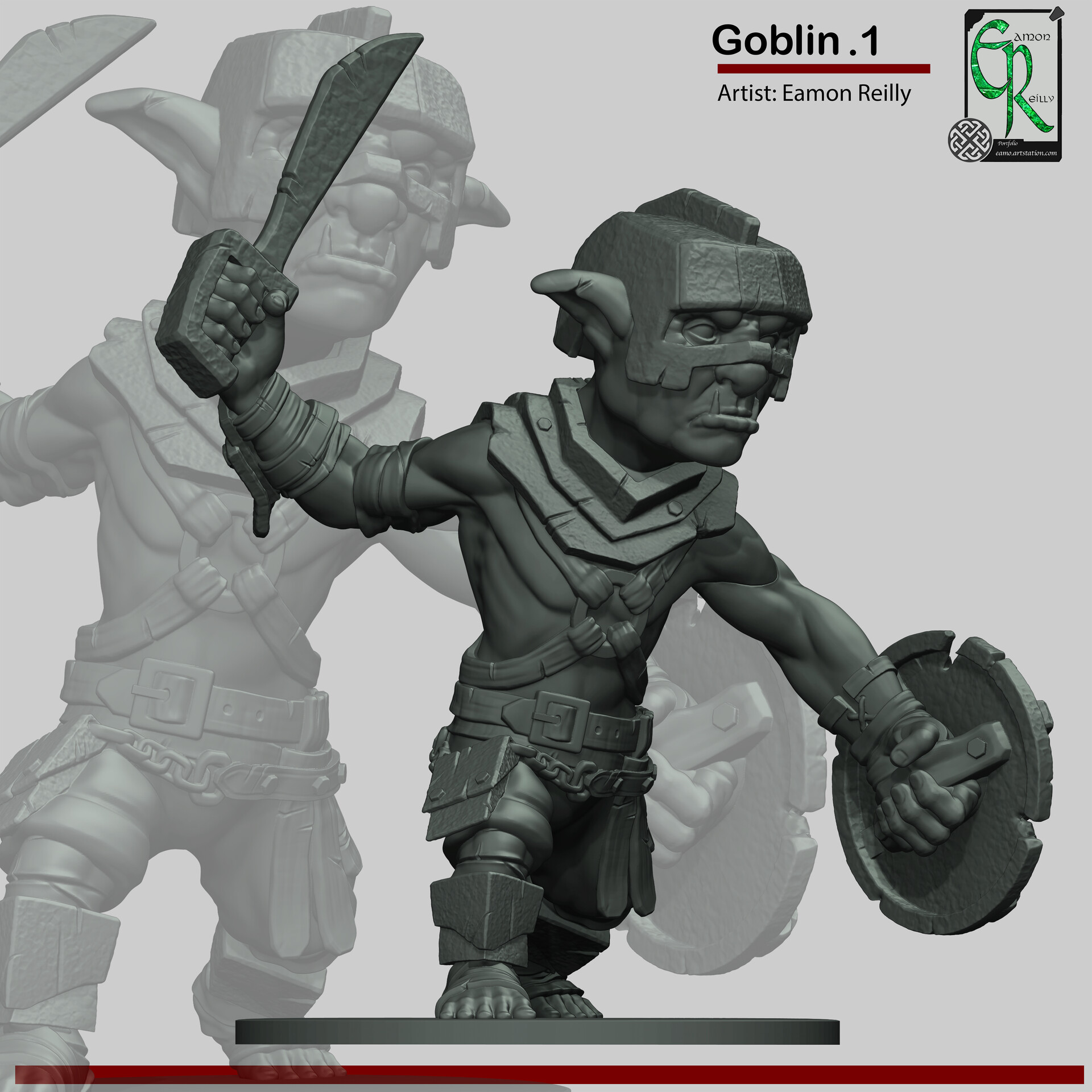 ArtStation - Goblin miniature 1
