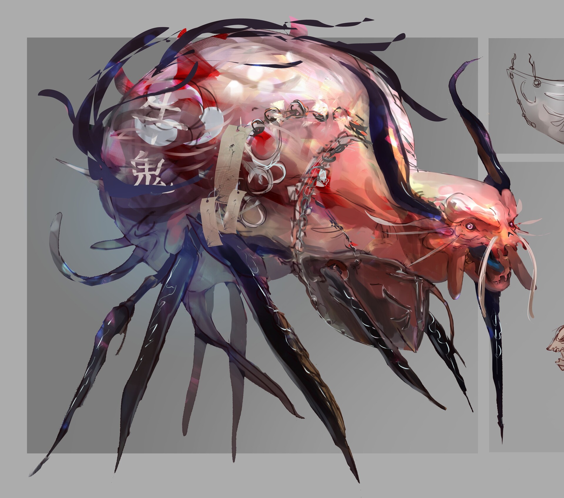 ArtStation - Red Demon Cow (Personal Piece), Kosuke Nakamura