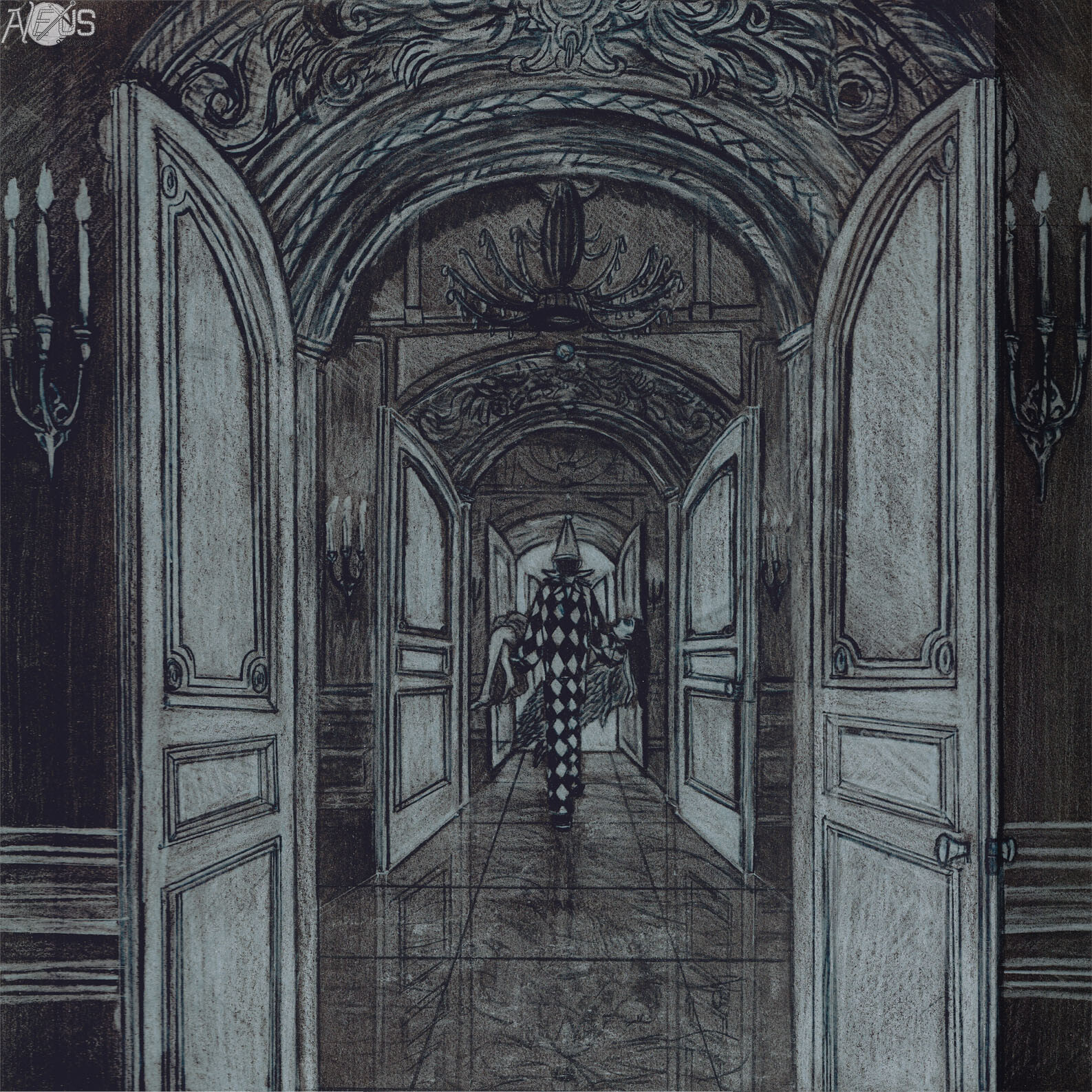 Alexus Dibujante - Lacrimosa Album Covers. Part 1