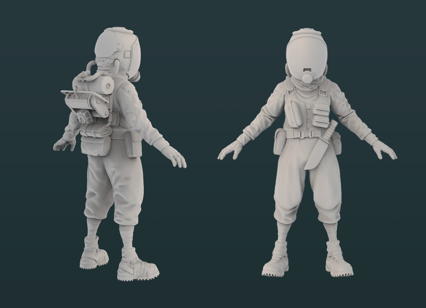 ArtStation - Desert Punk, Sunabouzu