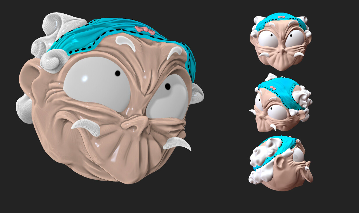 ArtStation - Master Happosai Madball