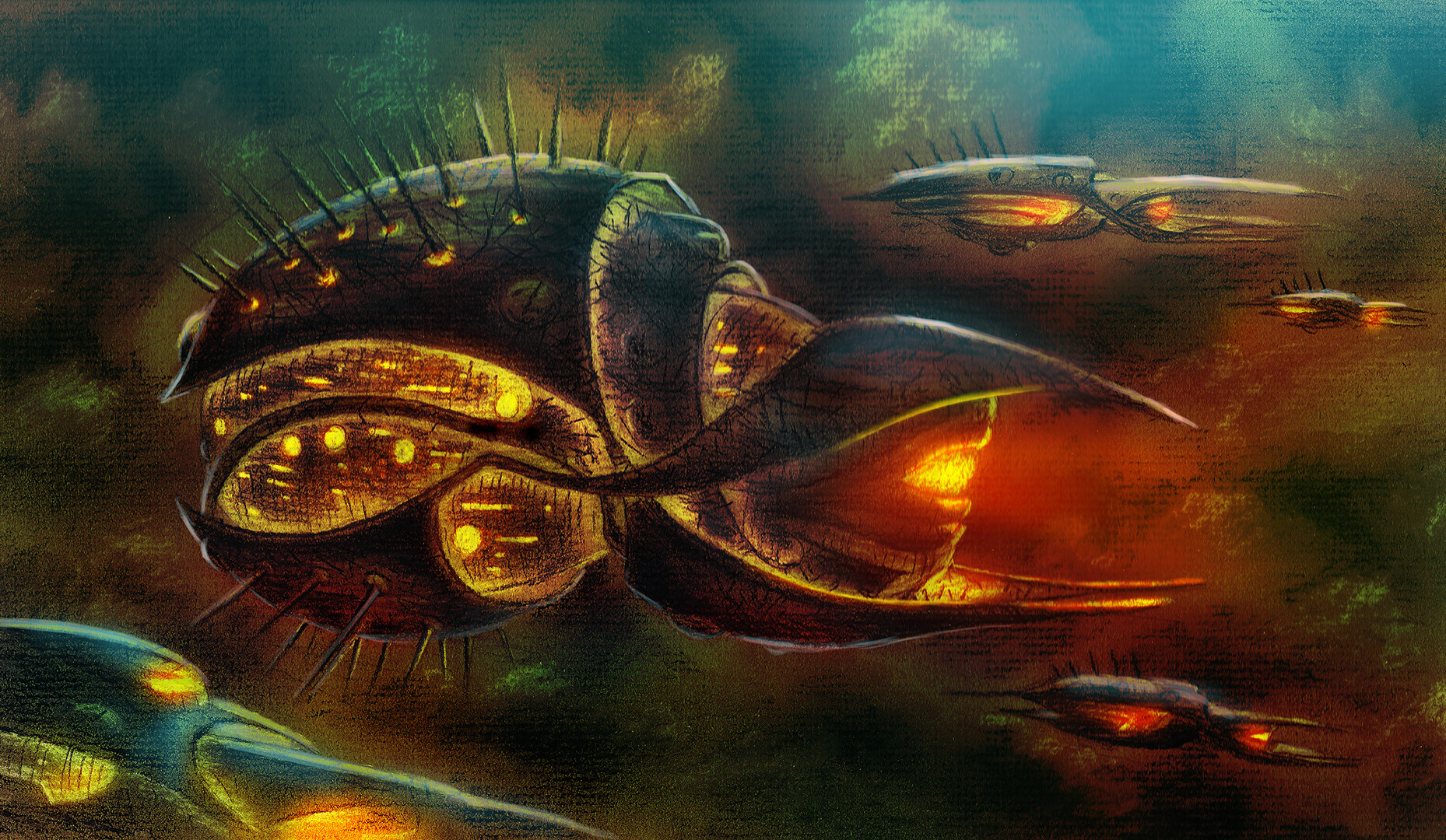 ArtStation - "Organic Ships"