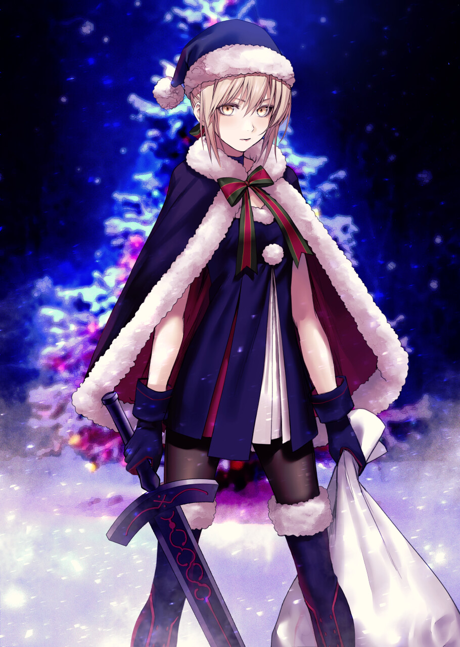ArtStation - Santa Saber Alter