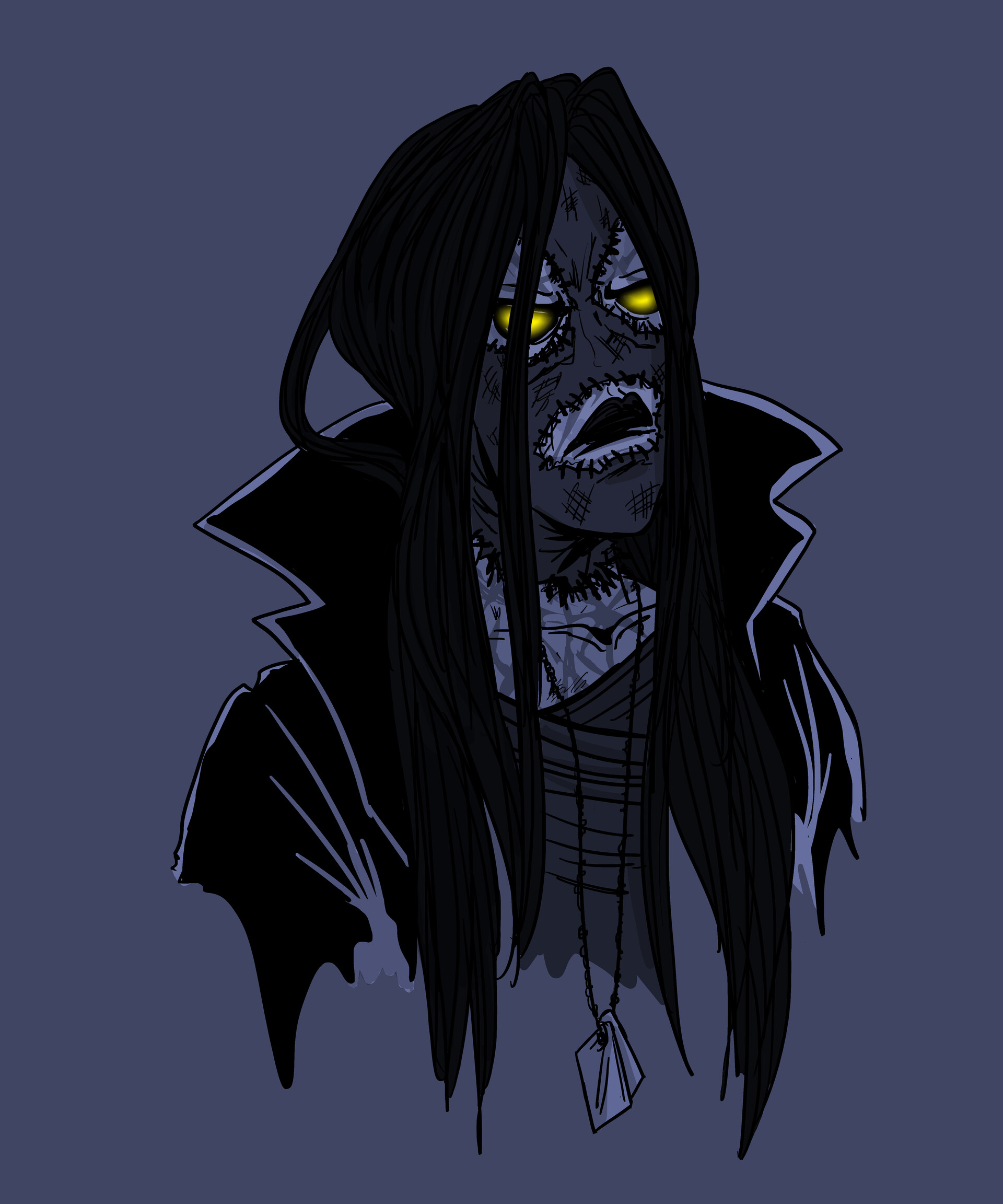 ArtStation - The Scarecrow character concepts commission part 2