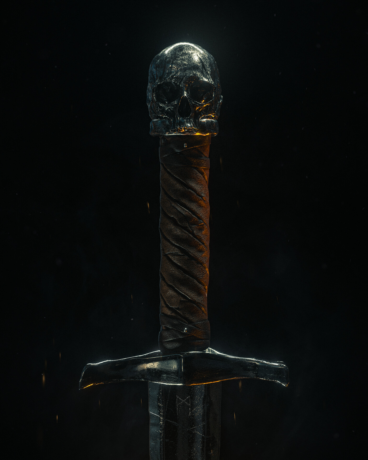 ArtStation - Medieval Skull Sword
