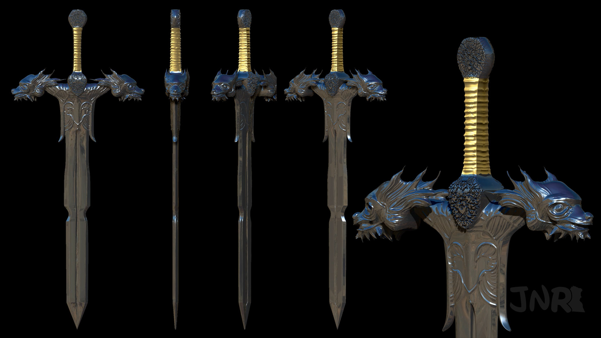 ArtStation - Sword Modeling
