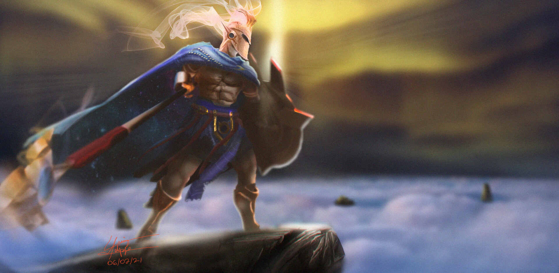 ArtStation - Pantheon - League of Legends