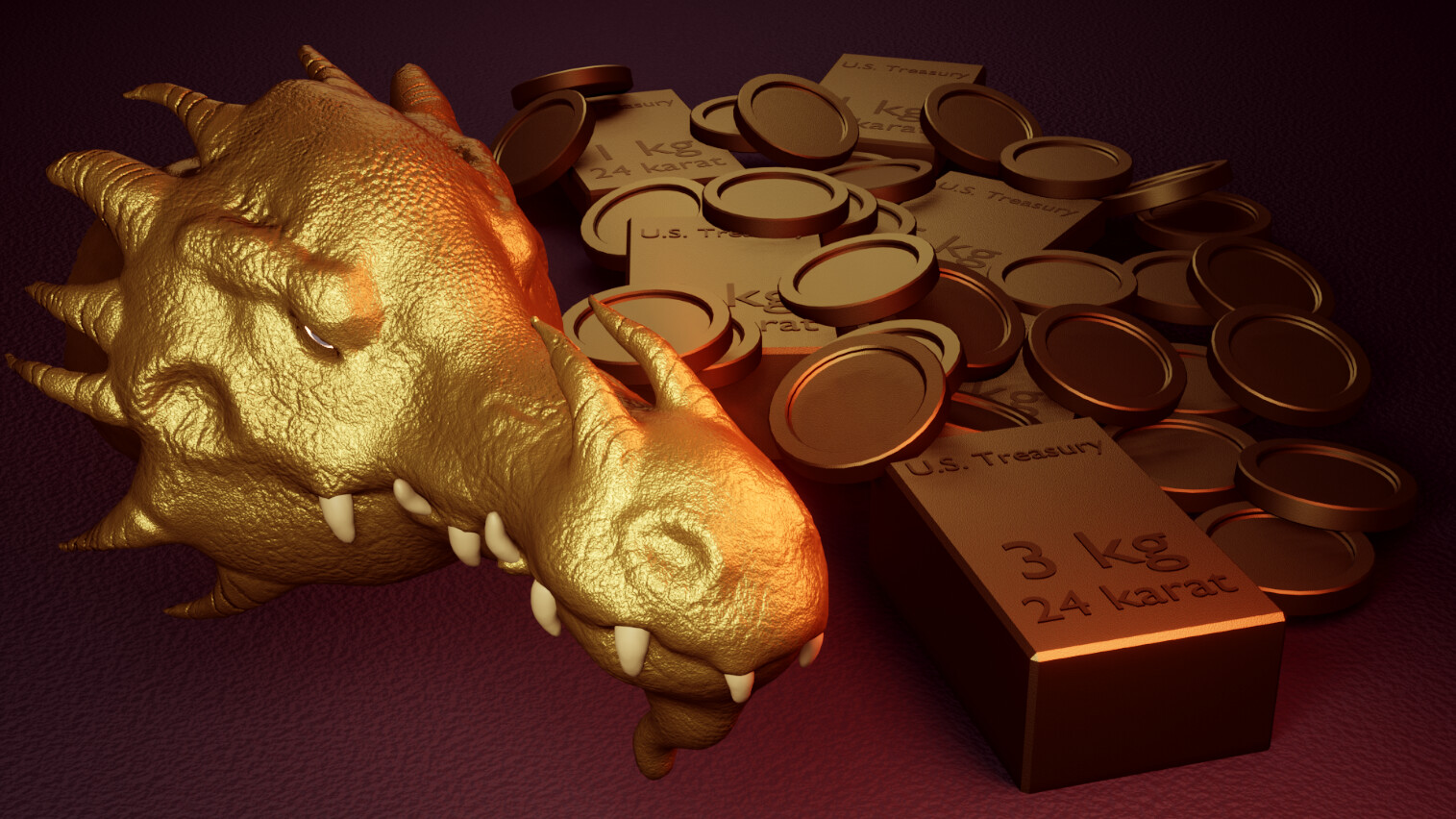 ArtStation - Dragon Head