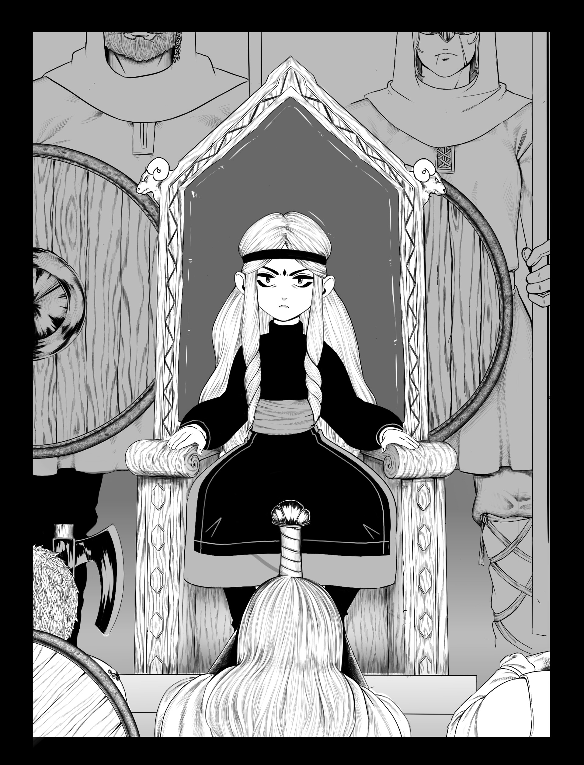 ArtStation - Art Fight Fan art Yngvild