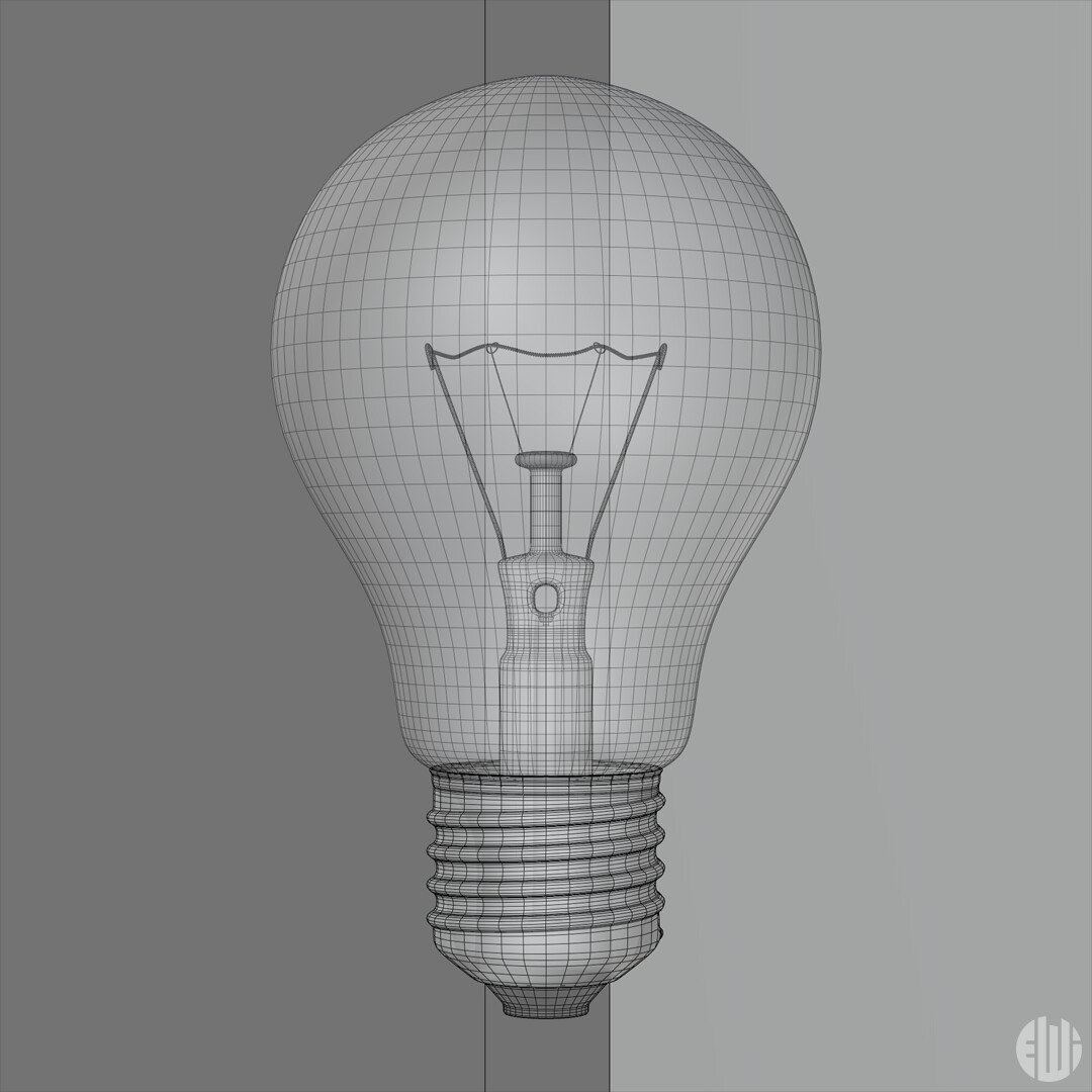 Alexandre Watanabe - 3D lightbulb idea
