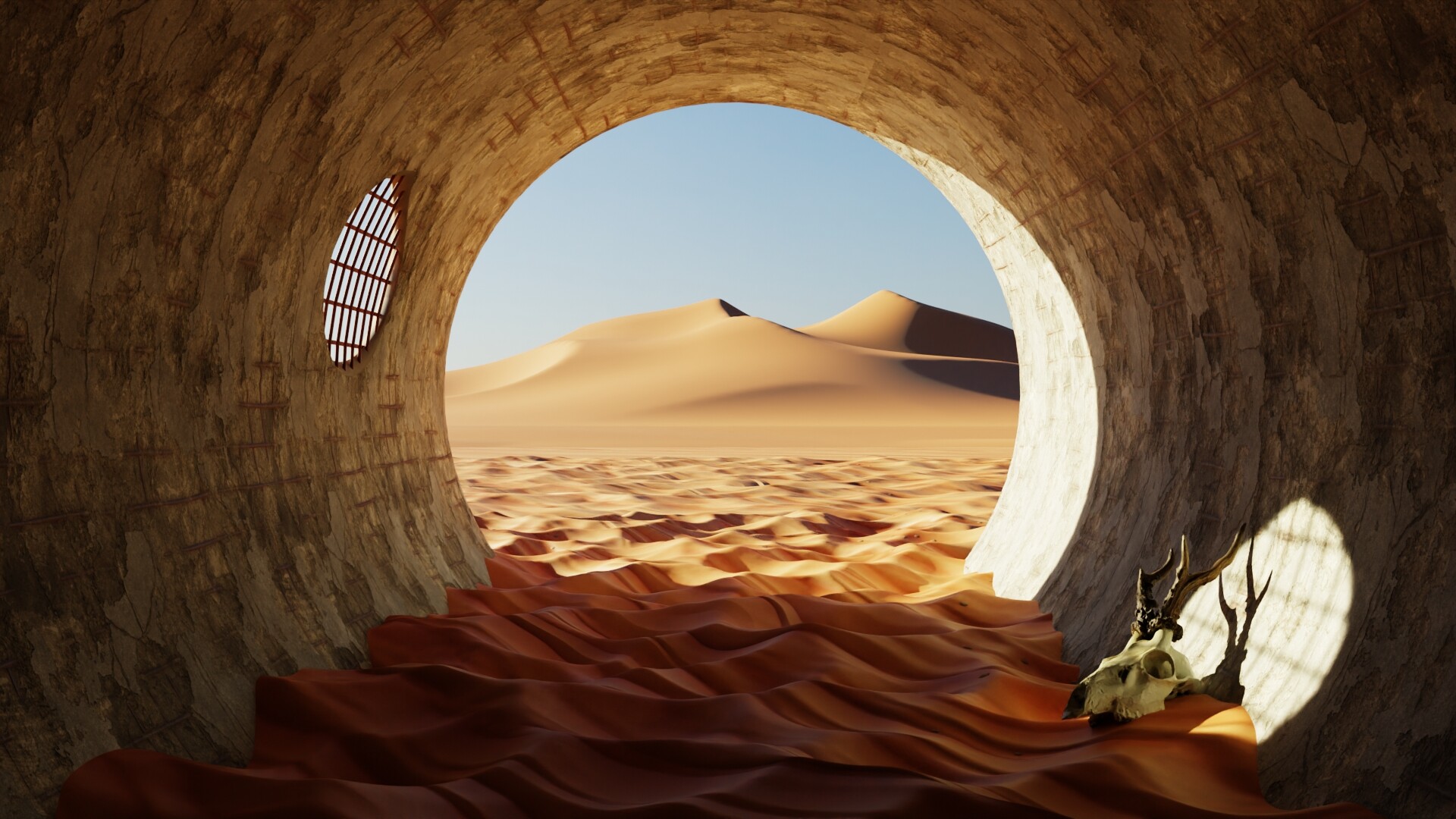 ArtStation - Sand tube