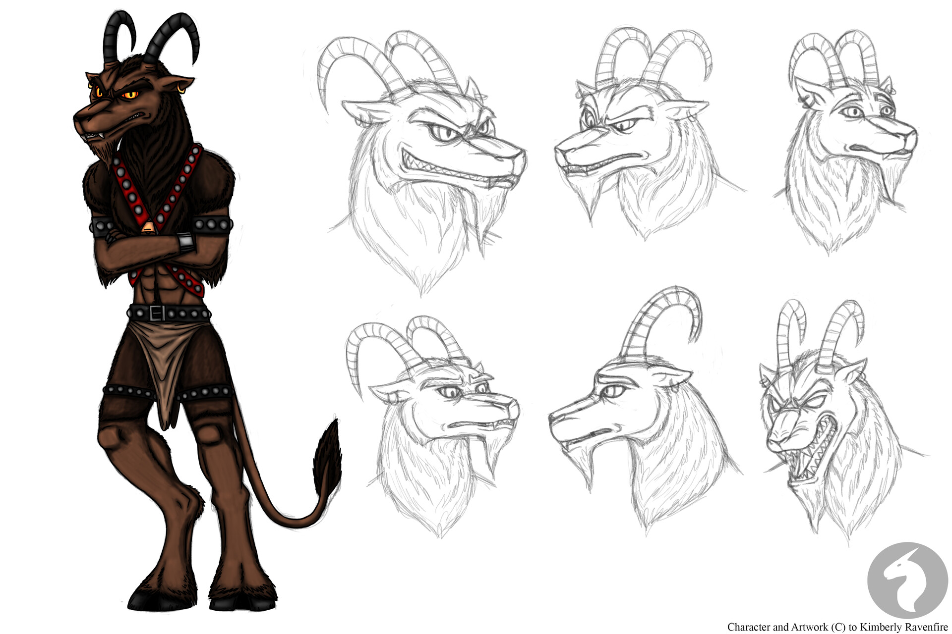 ArtStation - Krampus character