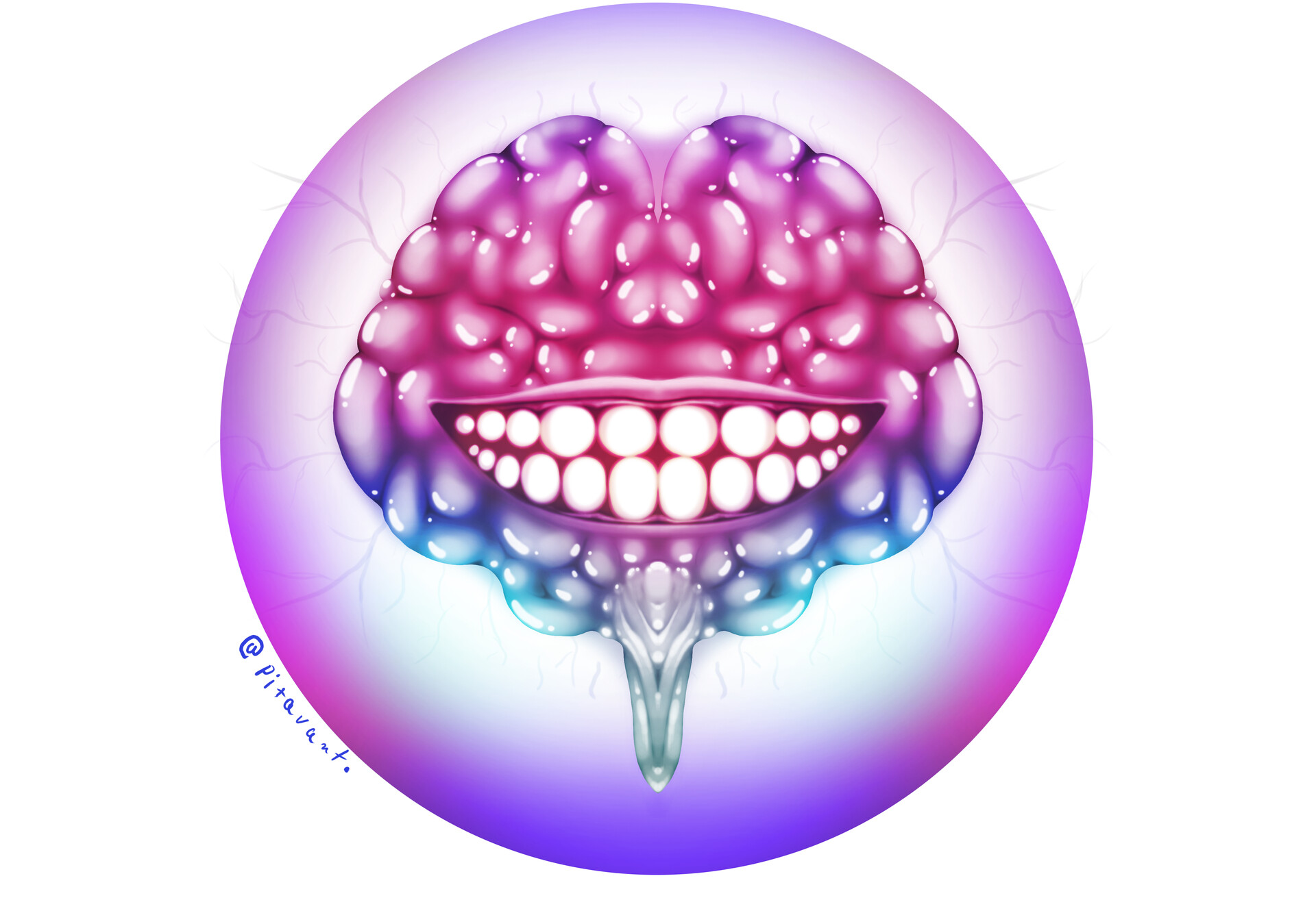 ArtStation - Smiling Brain Bubble