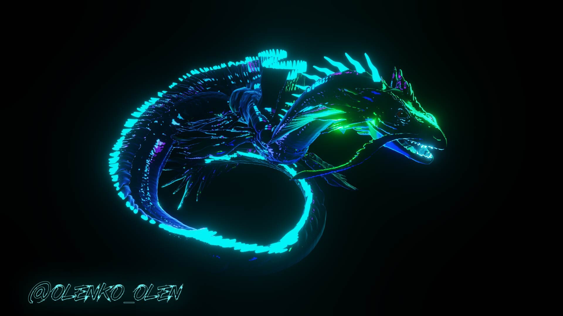 ArtStation - sea dragon