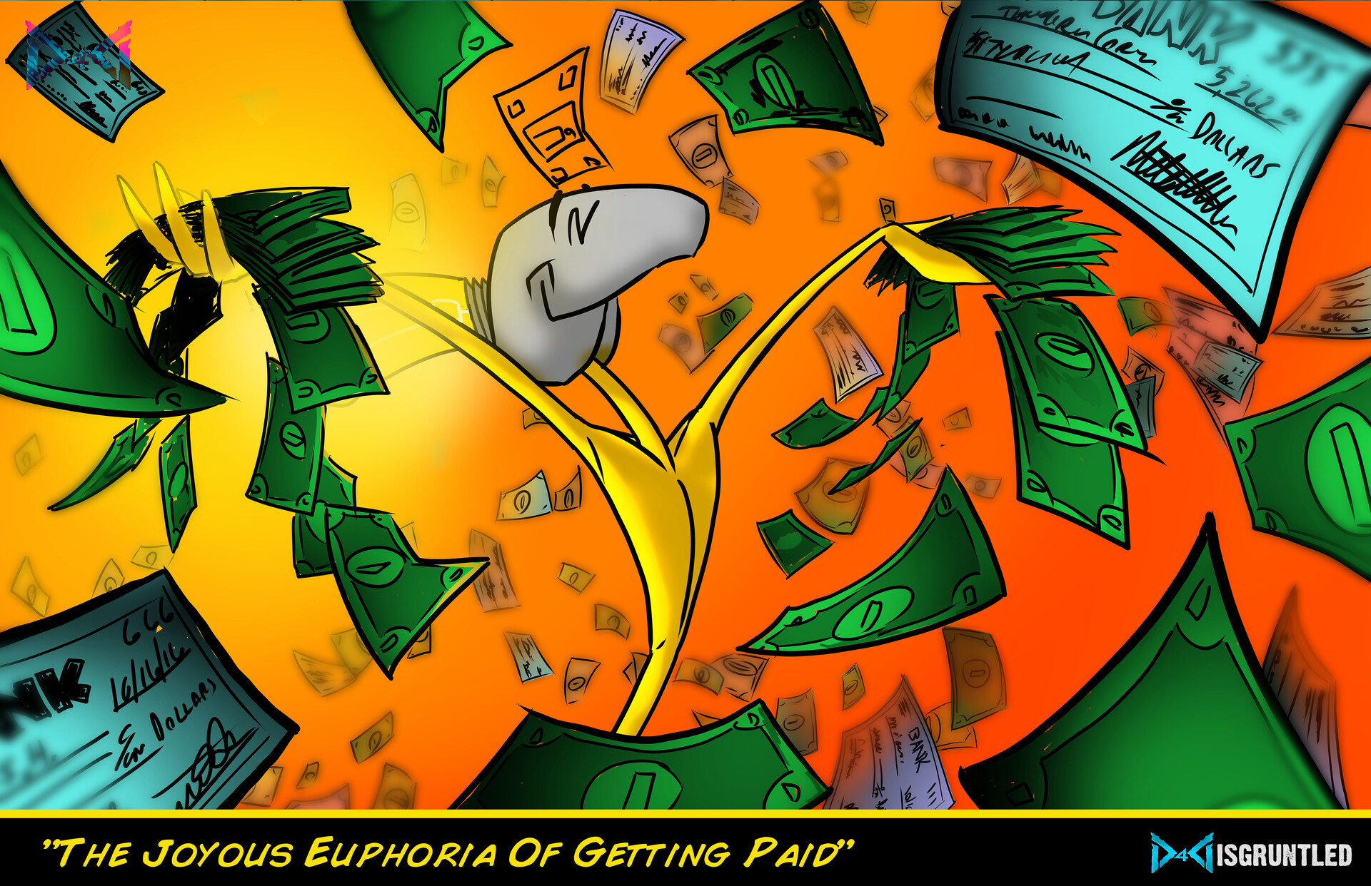 D4Disgruntled - The Artist - "The Adventures of Tah-Dah!"