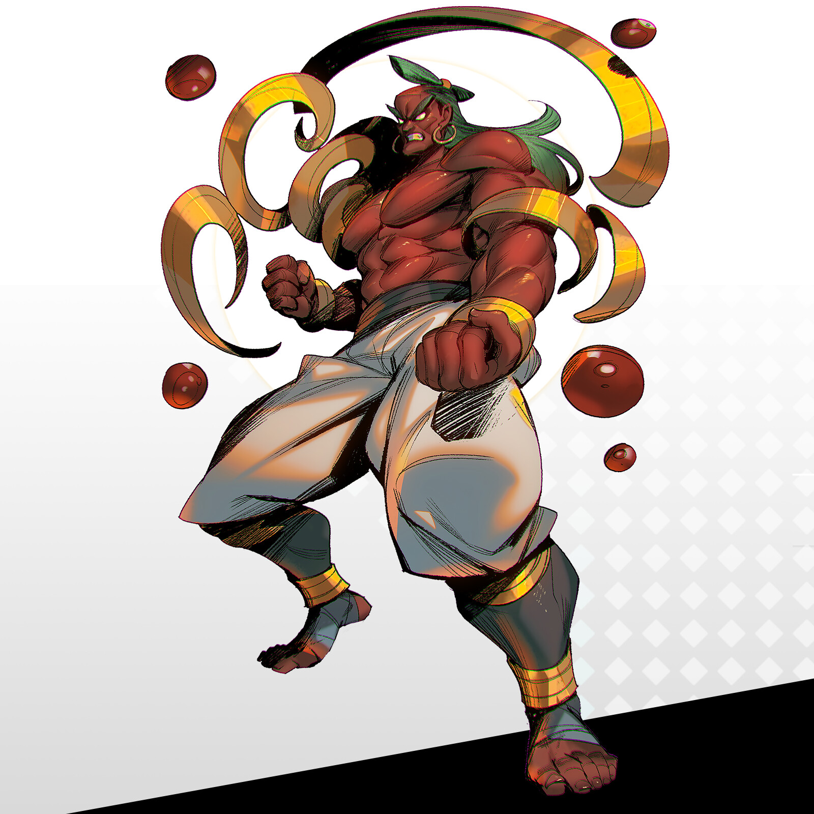 RYUSHiN . - 「凛妖殿」character concept art_legend