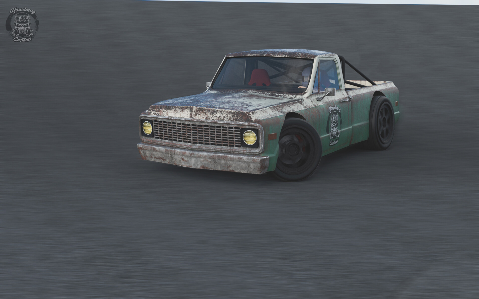 ArtStation - '71 C10 Pickup